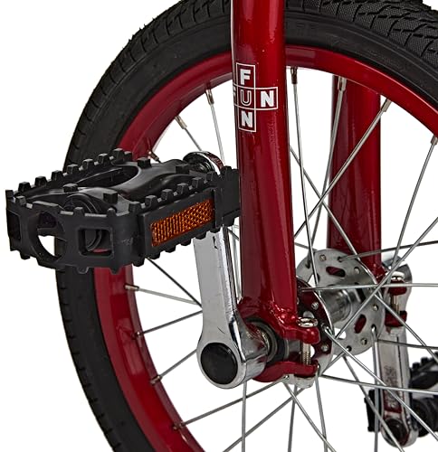 Fun 16 Inch Wheel Unicycle with Alloy Rim, Red