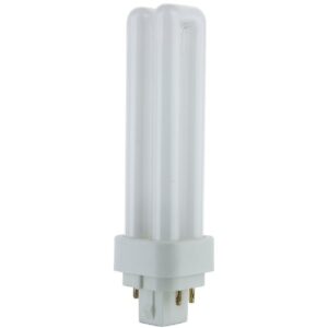 sunlite pld13/e/sp65k 13-watt compact fluorescent plug-in 4-pin light bulb, 6500k color