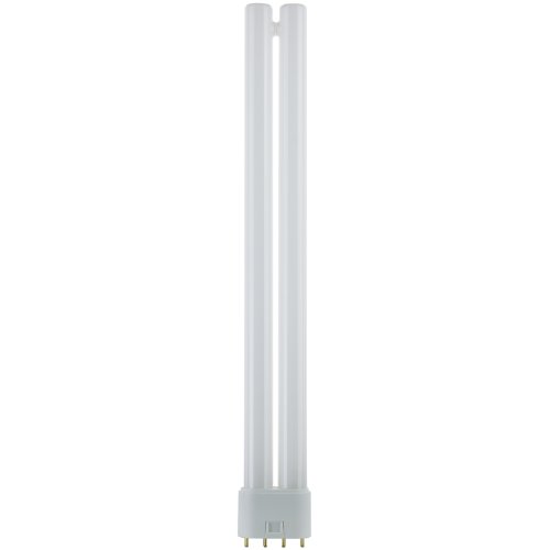 Sunlite FT24DL/835 Plug-in Twin Tube Compact Fluorescent Lamp, FT 4-Pin, 24 Watts, 1800 Lumens, 3500K Neutral White, 4-Pin (2G11) Base, 120 Volts, 1 Pack