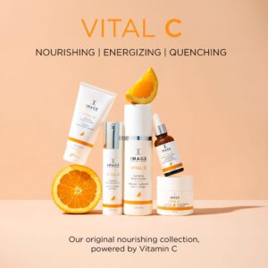 IMAGE Skincare, VITAL C Hydrating Facial Cleanser, Gentle Face Wash with Vitamin C, E and A, 6 fl oz