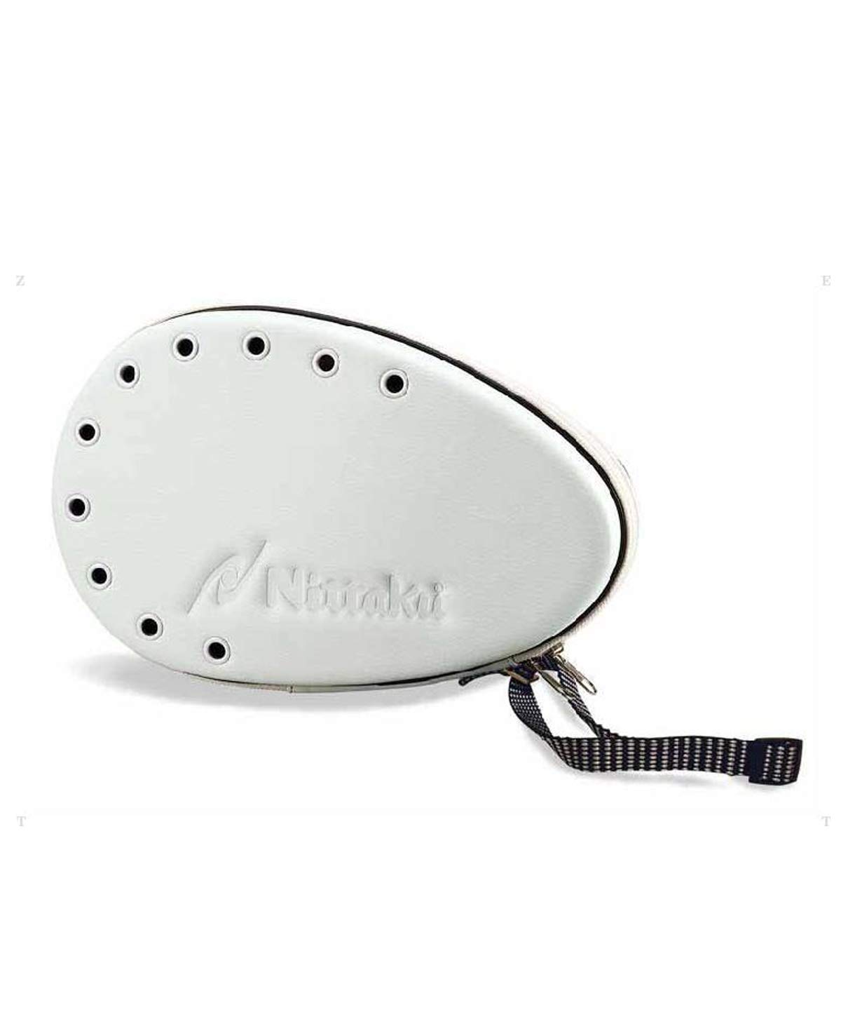 Nittaku NK7180 Table Tennis Polo Melic Case, White