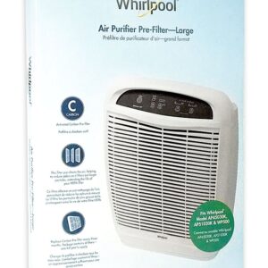 Whirlpool 8171434K (8171434), 4-Pack (Large), Air Purifier Active Carbon Pre-Filters, Fits Air Purifier Model AP51030K, AP45030K, APR45130L, WP500, 18x16.5 inch