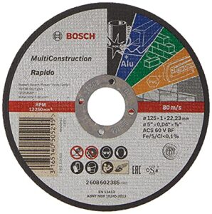 bosch 2608602385 125mm multiconstruction disc, multicolour