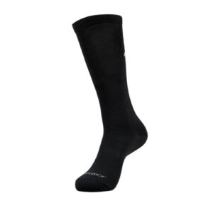 terramar standard thermasilk mid calf sock, black, large