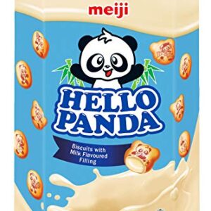 Meiji - Hello Panda Milk Cream Biscuits (Large Box) 9.1 Oz.