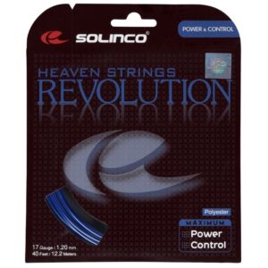 solinco revolution tennis string set-17,blue