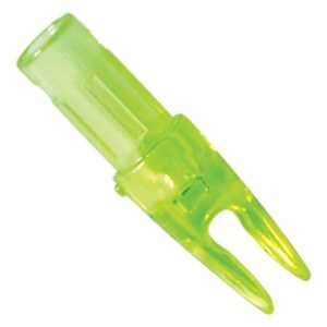 allen company 9/32 snap-on carbon arrow nocks (pack of 12), green, one size (68400)