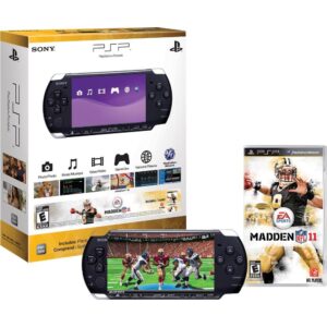 playstation portable limited edition madden nfl 11 entertainment pack - piano black