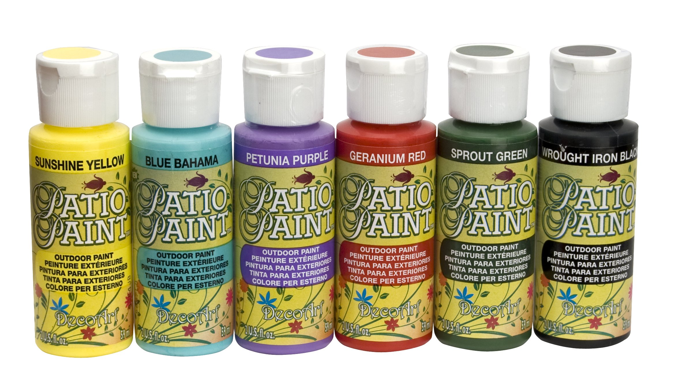 DecoArt DASK276 Patio Paint Sample Pack