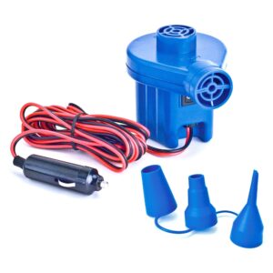 swimline 12v accessory outlet electric pump for inflatables