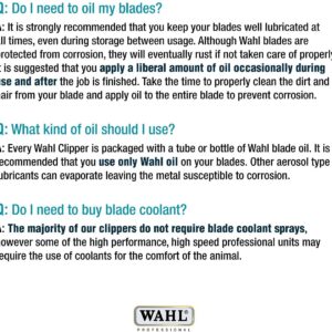 Wahl Professional Animal 10 Medium Ultimate Competition Series Detachable Blade with 1/16-Inch Cut Length (2358-500)