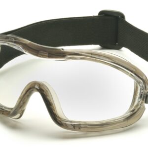 Pyramex Safety Products Low Profile Chemical Splash Goggles, Clear Anti-Fog Lens