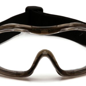 Pyramex Safety Products Low Profile Chemical Splash Goggles, Clear Anti-Fog Lens