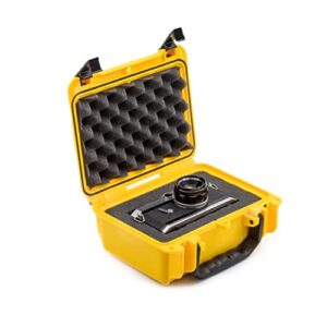 seahorse 120 heavy duty protective dry box case with accuform foam - tsa approved/mil spec / ip67 waterproof/usa made for cameras, action cameras, ammo, first aid kits