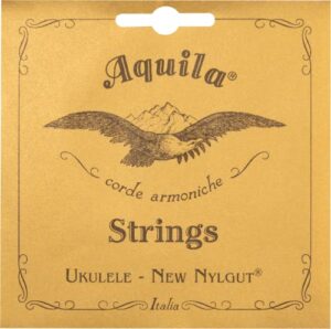 aquila corde armoniche new nylgut, ukulele, soprano regular ukulele strings