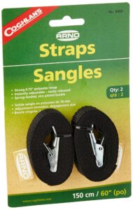 coghlan's arno straps, 36-inch, 2 pack, multicolor