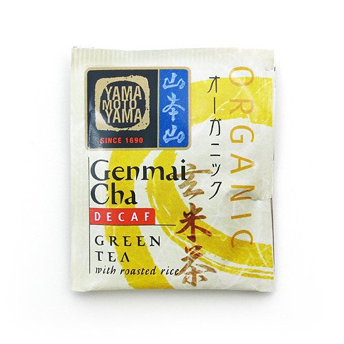 Yamamotoyama Decaffeinated Roasted Brown Rice Tea Genmai Cha, 2.19-Ounce Boxes (Pack of 6)