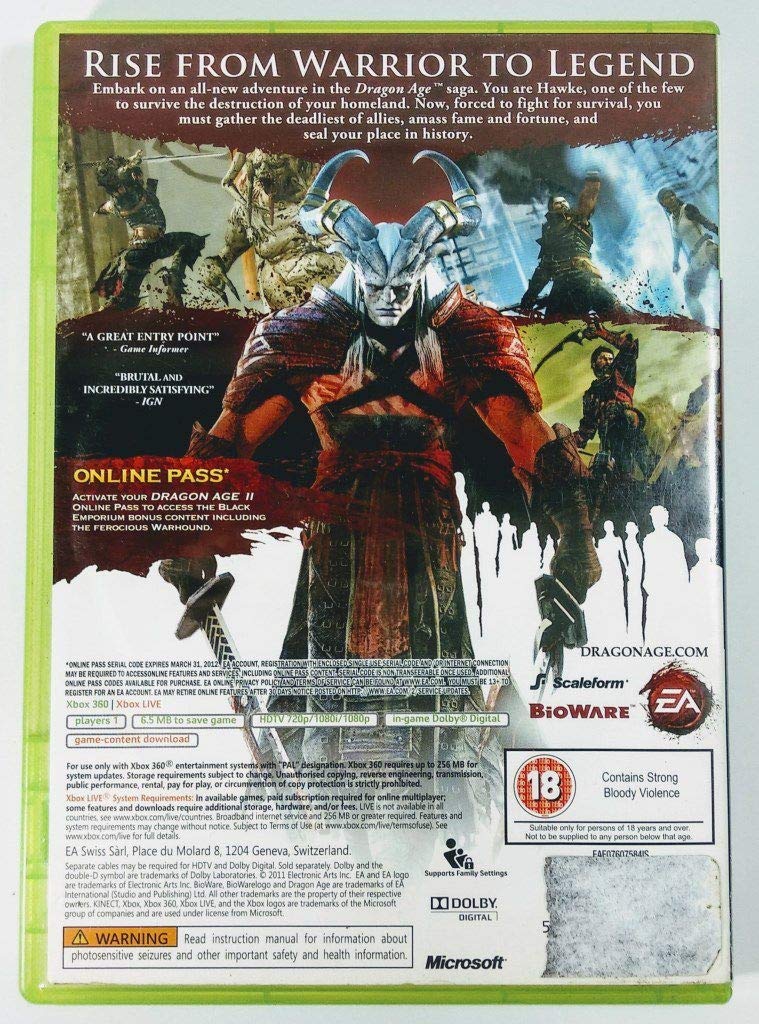 Dragon Age 2 (Xbox 360) by Electronic Arts