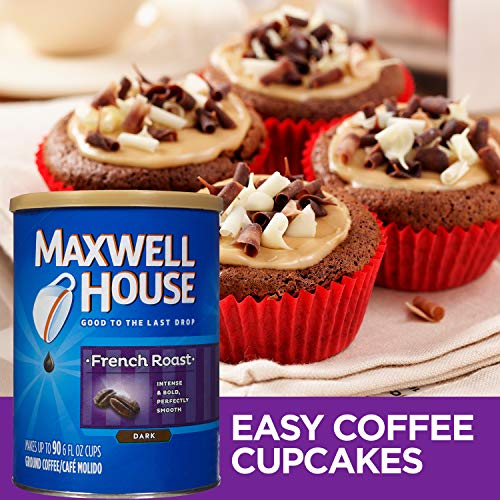 Maxwell House French Roast Ground Coffee (11oz Jars, Pack of 3)