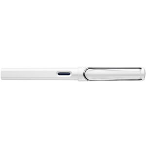 Lamy safari Fountain Pen - Elegant Design Cool Pens, Best Pens For Smooth Writing, Journaling, and Calligraphy - White Broad Point Pen