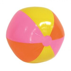 henbrandt large inflatable beach ball (60cm)