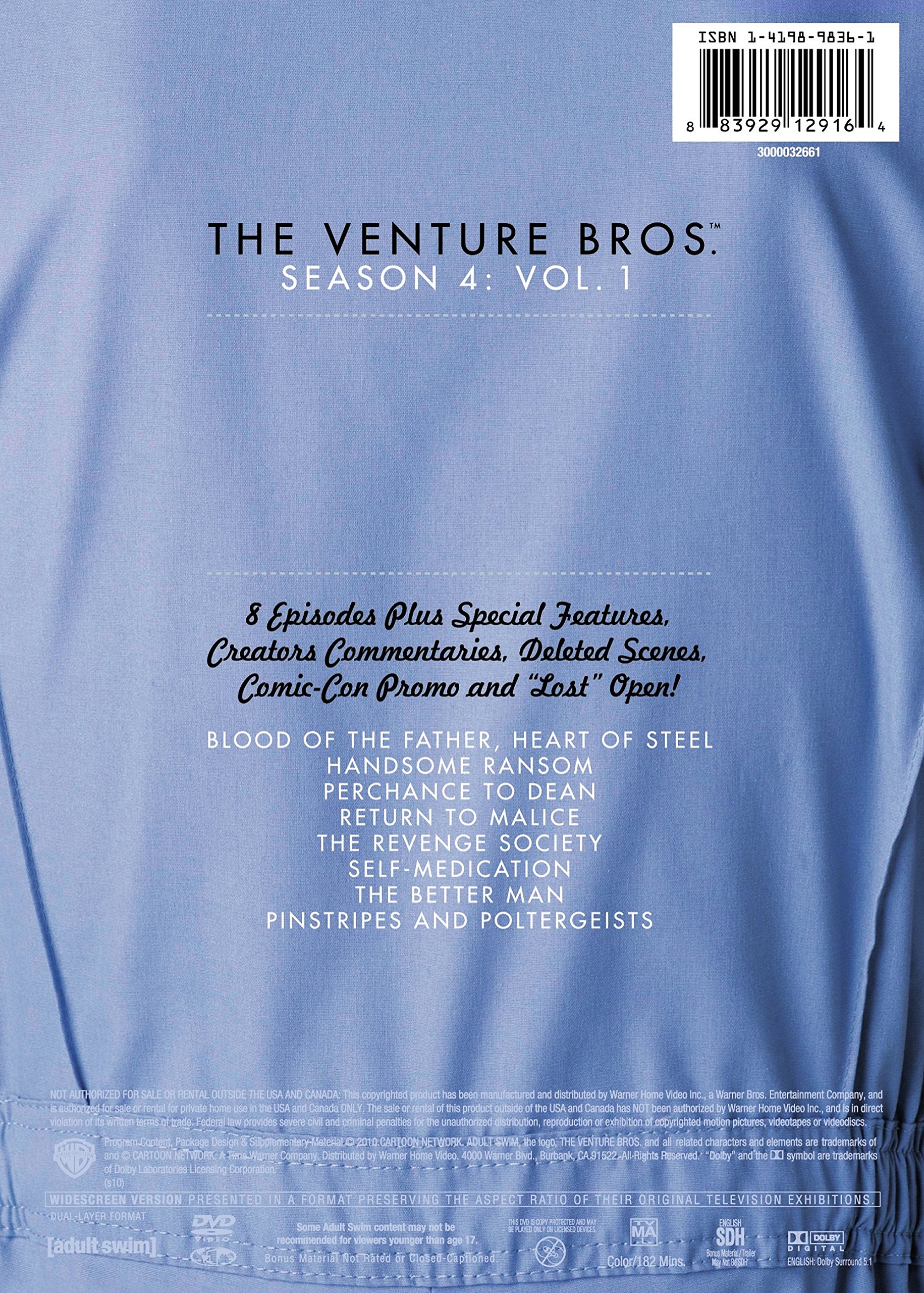 The Venture Bros.: Season 4, Vol. 1