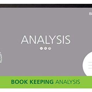 Silvine A3 Book Keeping Analysis Pad, 80 Pages Printed 'Analysis' 16 Columns - Ref A3A16