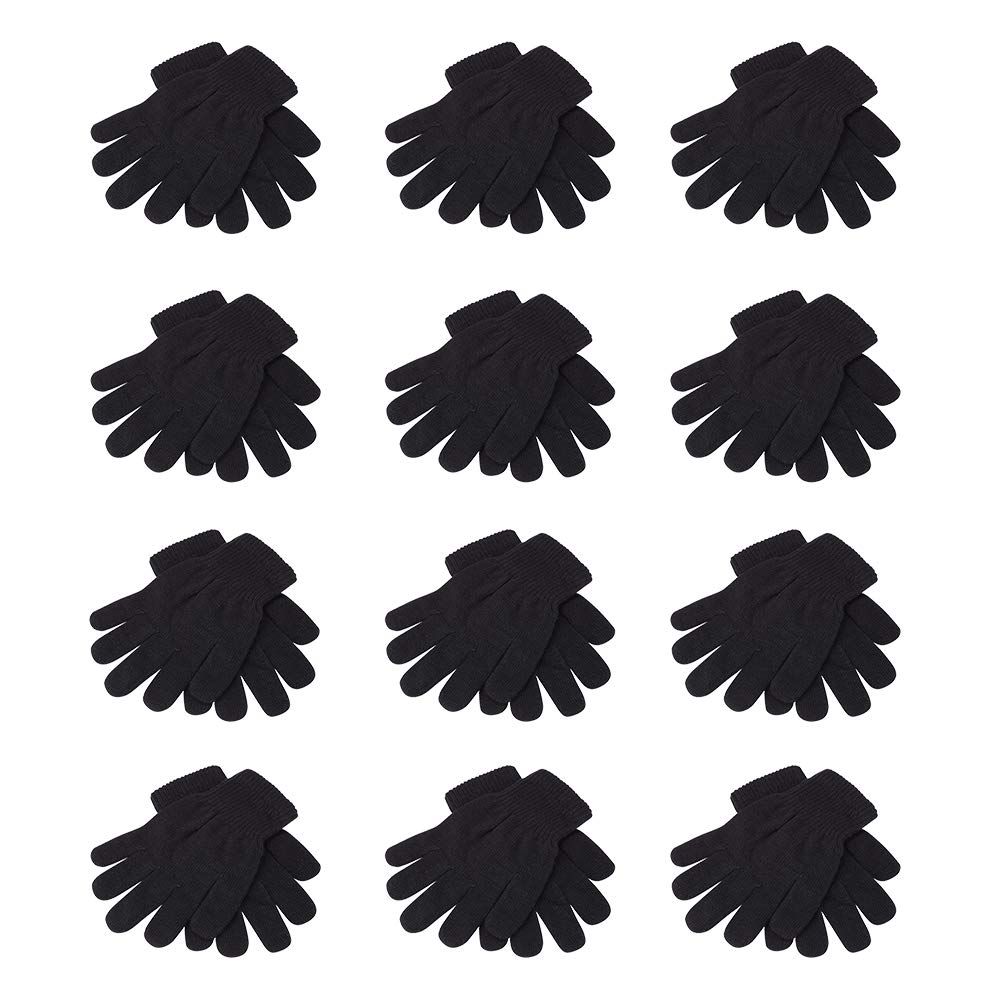 12 PAIRS OF MAGIC GLOVES - ONE SIZE FITS ALL