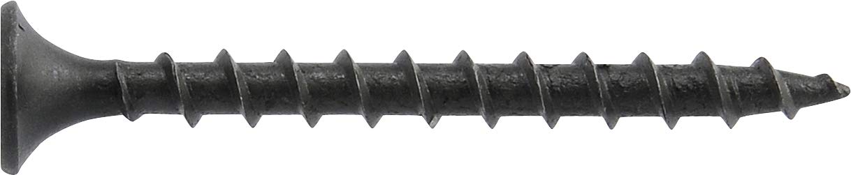 Hillman 967627 Coarse Thread Drywall Screw #8 x 3", Black Phosphate