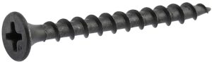 hillman 967627 coarse thread drywall screw #8 x 3", black phosphate