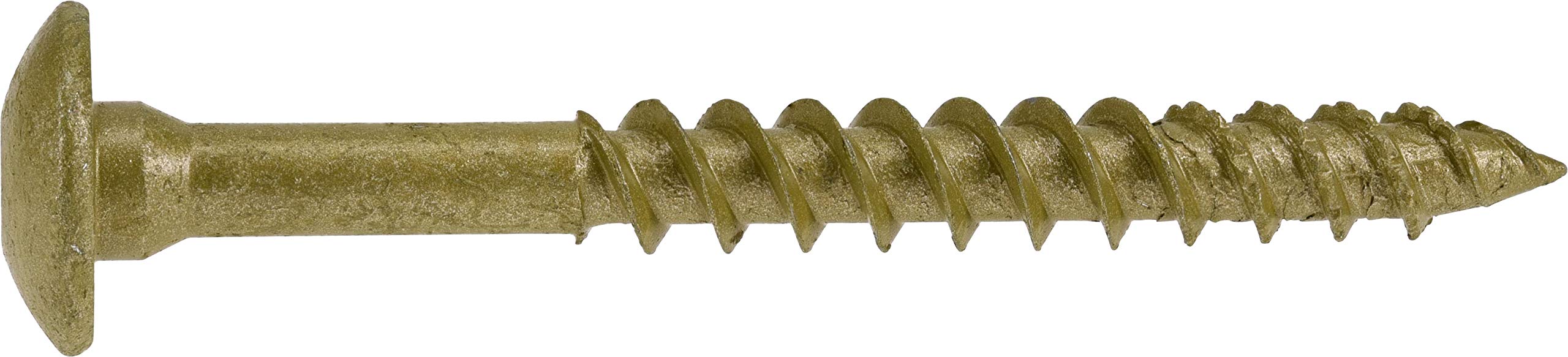 Power Pro 47874 Lag Screws, 5/16" x 2-1/2", Star Drive Construction Lag Screws, Rust Resistant, Ceramic Coated Bronze, 5lb Tub, 175 pcs