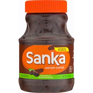 sanka instant decaf coffee, 8 ounce jar (pack of 4)