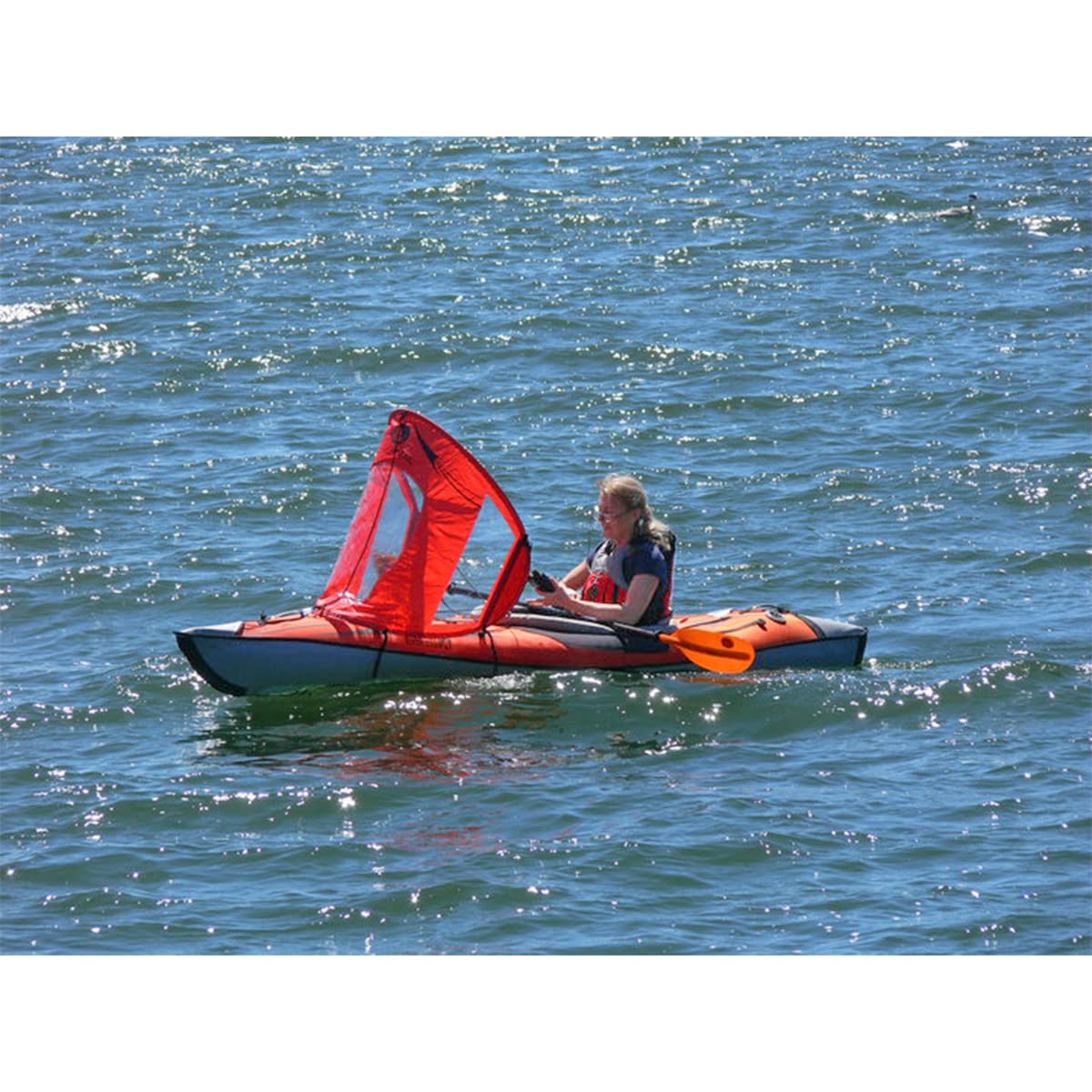 Advanced Elements Rapidup Kayak Sail,Orange