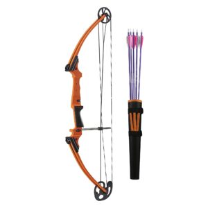 genesis original bow archery kit, right handed, orange