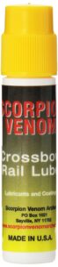 scorpion sable venom crossbow rail lube, yellow