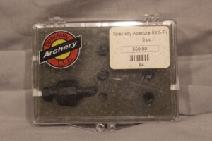 specialty archery aperture kit 1/32-1/8 in. 5 pk.