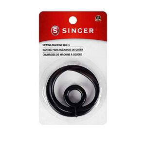 singer 2125 sewing machine belt and bobbin winding belt, black