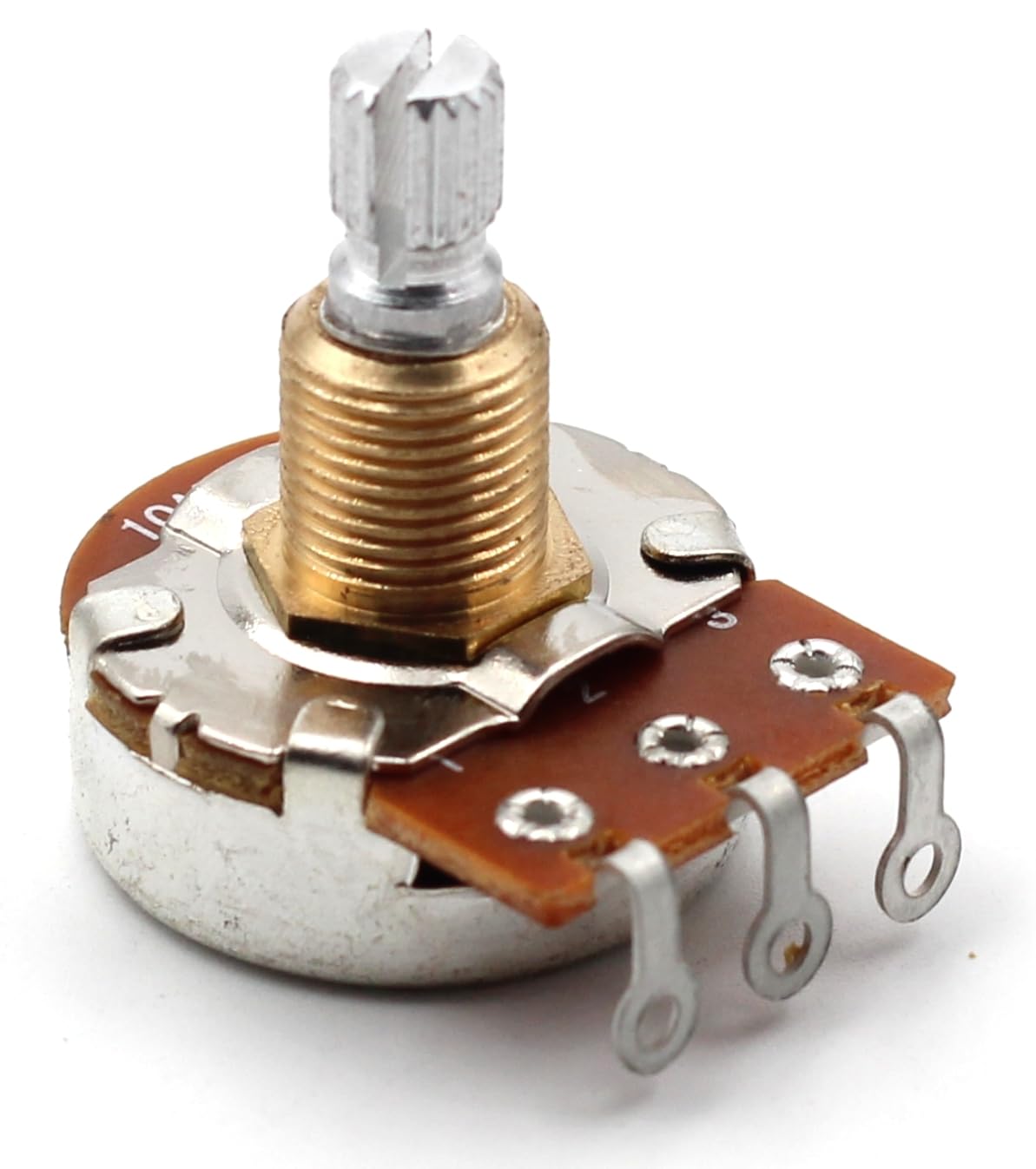 Bourns Guitar & Amp Potentiometer, 500K Audio, Knurled Split Shaft