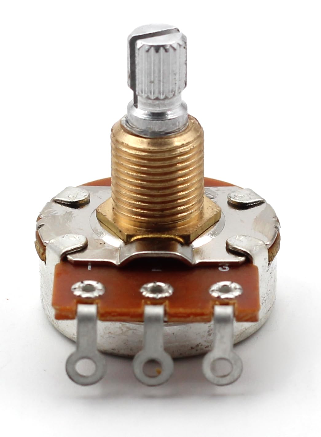 Bourns Guitar & Amp Potentiometer, 500K Audio, Knurled Split Shaft