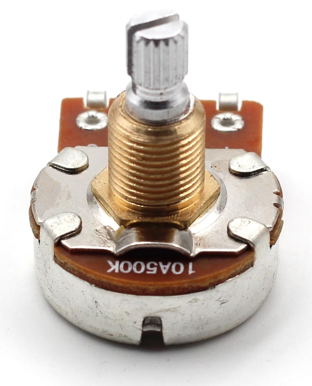 Bourns Guitar & Amp Potentiometer, 500K Audio, Knurled Split Shaft