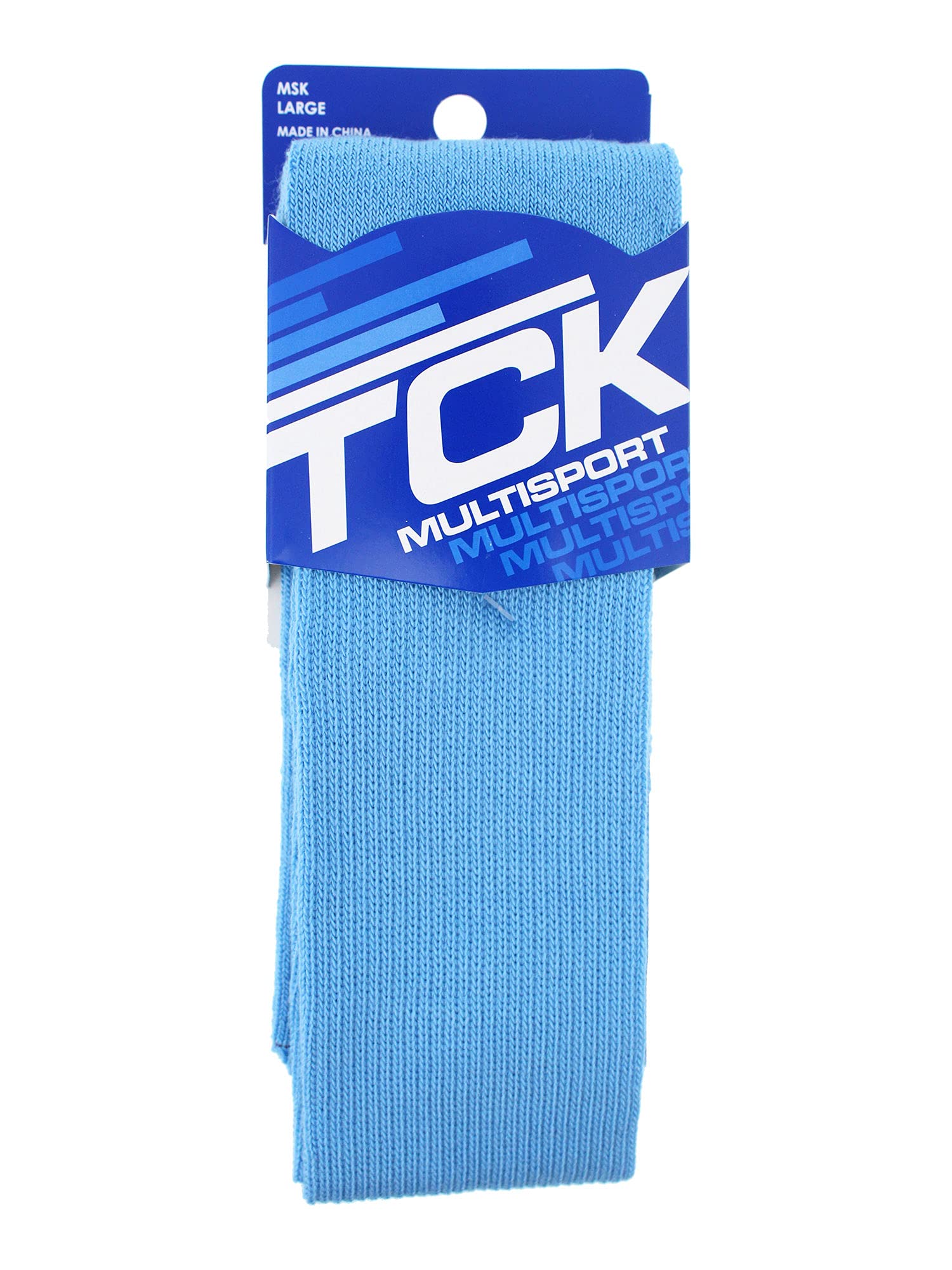 TCK Soccer Socks Multisport Tube MS (Columbia Blue, Medium)