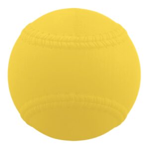 champion sports 12" safety pitching machine softballs - pu sponge construction - hand-eye coordination, hitting and fielding practice - indoor/outdoor use - pack of 12