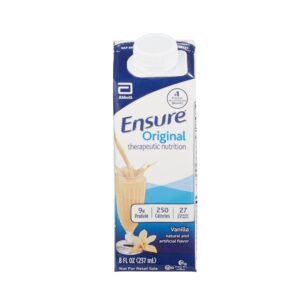 ensure original therapeutic nutrition vanilla 8 ounce can (case of 24)