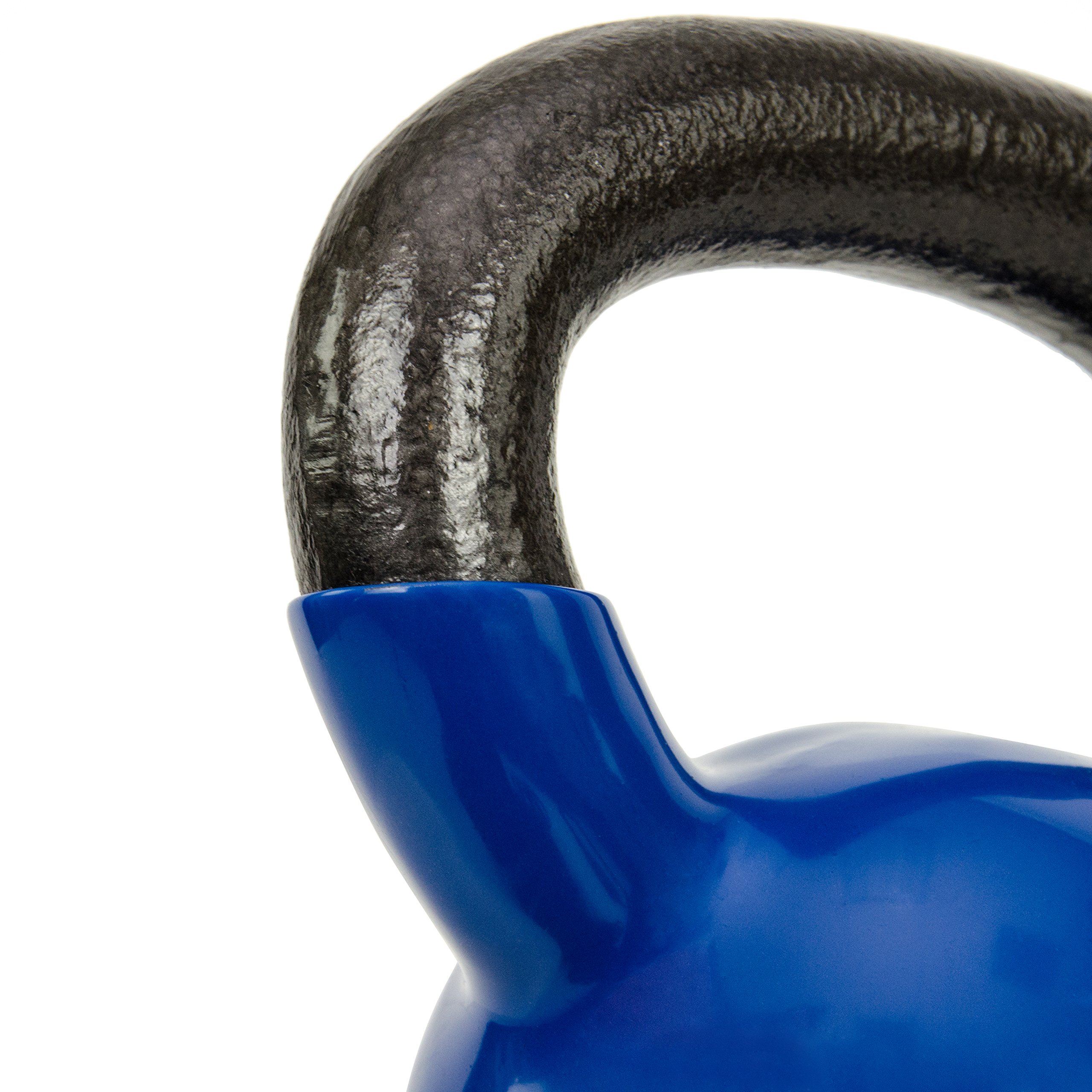 Sunny Health & Fitness Sunny Vinyl Coated Kettlebell (20-Pound)