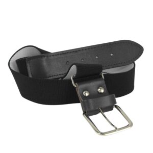 tck softball baseball belt (youth, black)