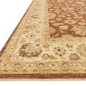 Loloi MAJESTIC Area Rug, 4'-0" x 6'-0", RUST/IVORY