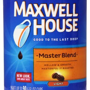 Maxwell House Master Blend Ground Coffee, 11.5-Ounce Cannister (Pack of 4)