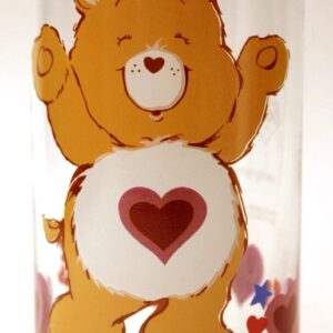 Care Bears TENDERHEART BEAR GLASS PIZZA HUT LIMITED EDITION 1983