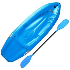 lifetime youth wave kayak (paddle included), blue, 6'