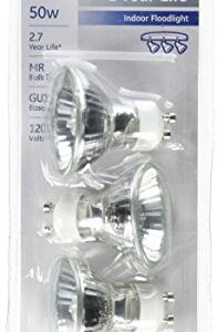 G E Lighting 81662 0 GE3PK50W QTZ Halo Light, 1 Count (Pack of 1)